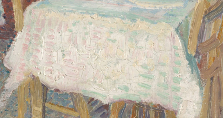 A Closer Look at Interior of a Restaurant by Vincent van Gogh