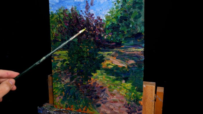 How I Painted This Impressionist Landscape (Plus Video)