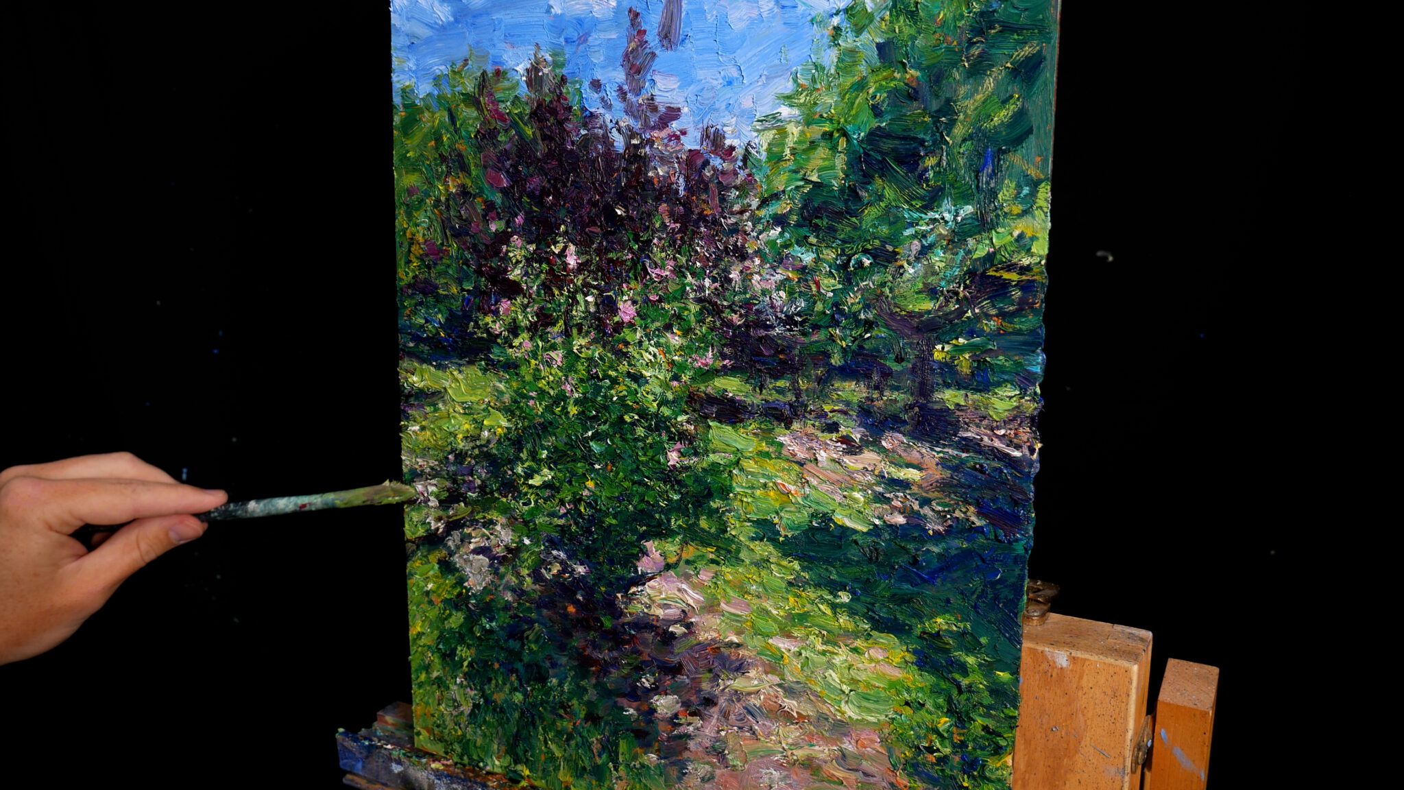 How I Painted This Impressionist Landscape (Plus Video)
