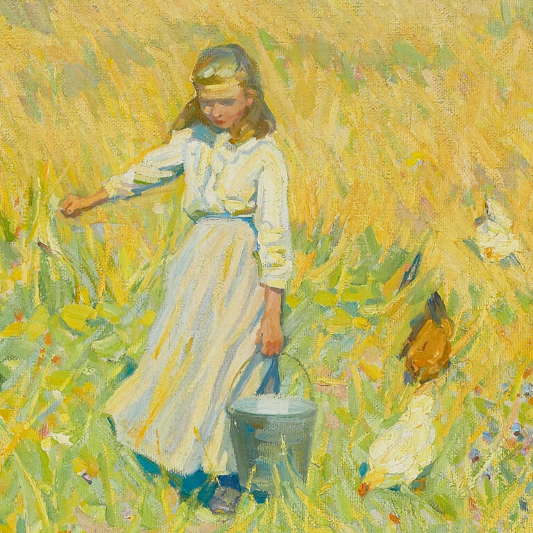 The Little Worker by Helen McNicoll - A Closer Look