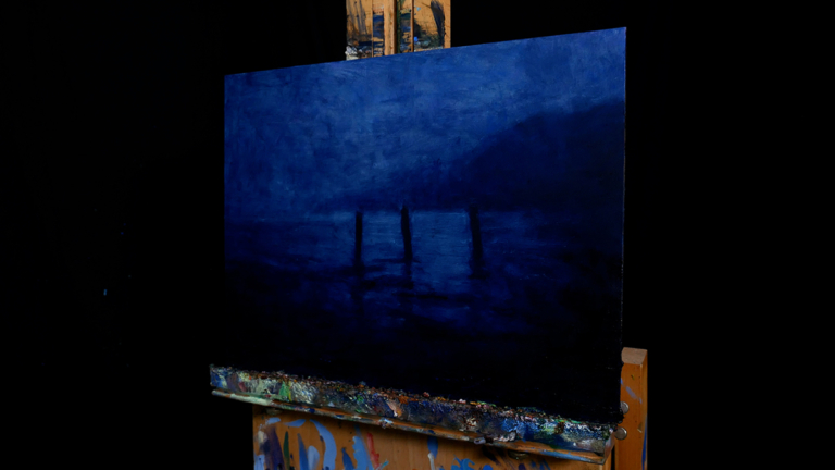 Painting an Eerie and Atmospheric Seascape - Draw Paint Academy