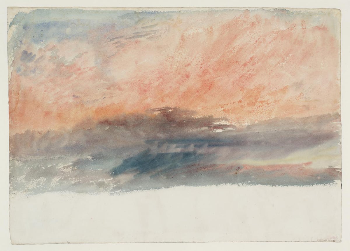 Turner's Sunrise and Sunset Sketches - Draw Paint Academy