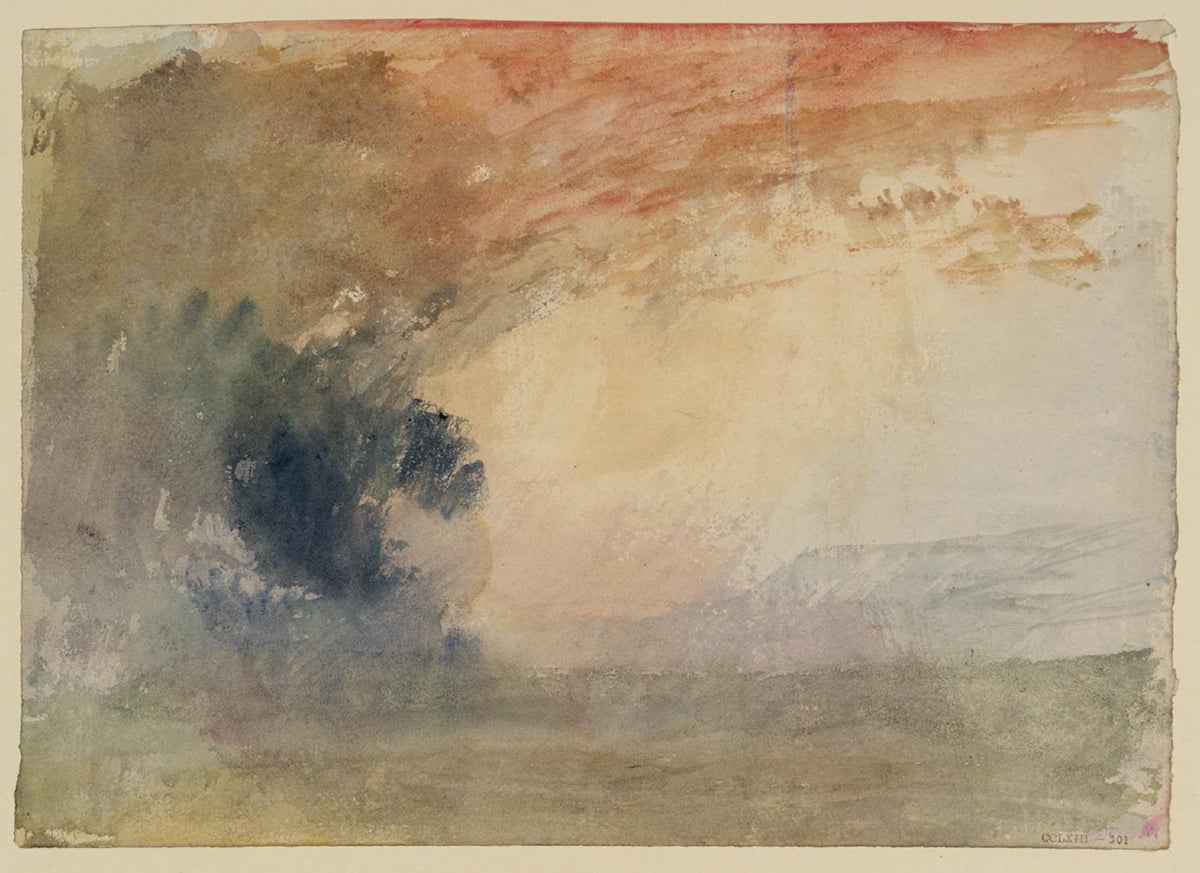 Turner's Sunrise and Sunset Sketches - Draw Paint Academy