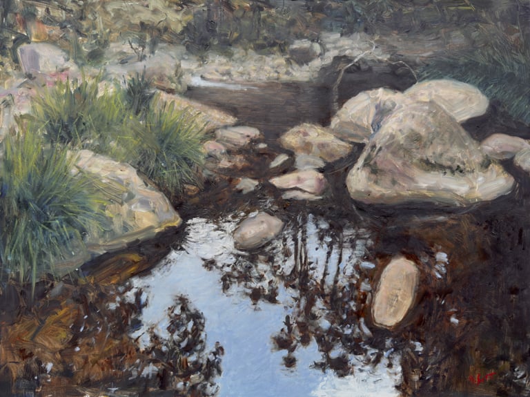Fresh Off the Easel: Mount Barney, Upper Portals - Draw Paint Academy